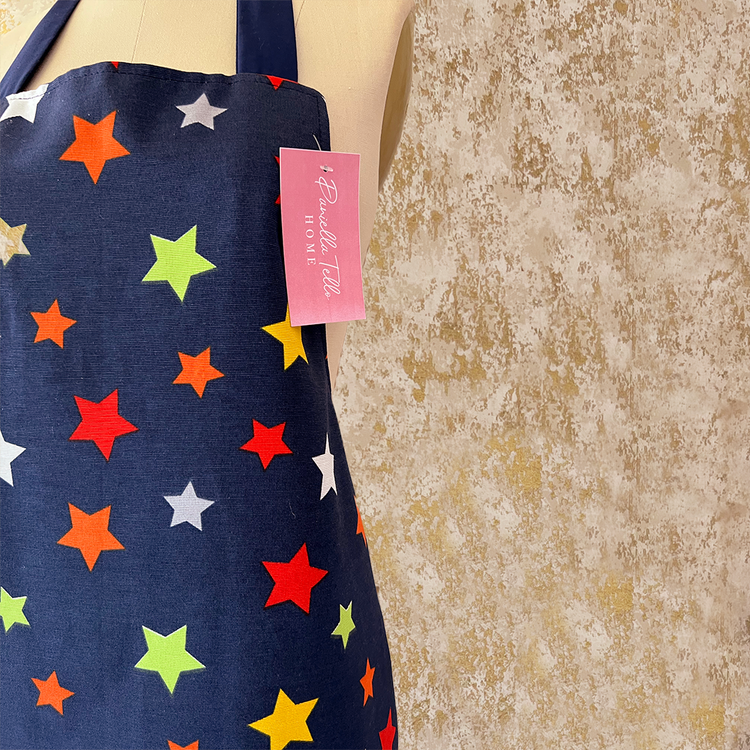 Mandil Infantil Estrellas Multicolor – Daniella Tello